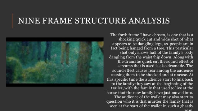 Nine frame structure analysis1