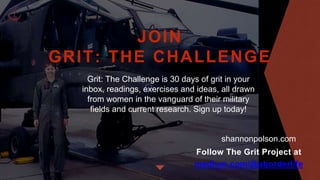 Nine lessons from The Grit Project | PPTX