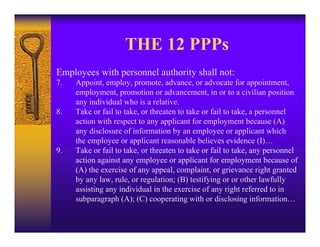 Nine merit principles | PDF