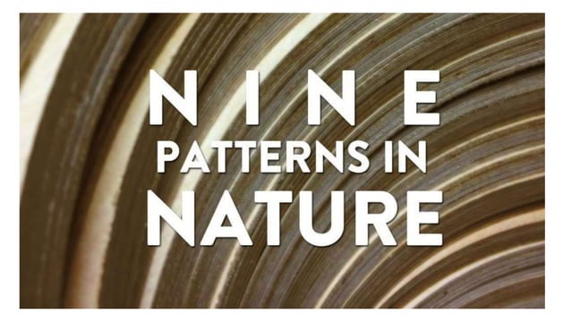Nine patterns in nature by CuriOdssey | PPTX | Physics | Science