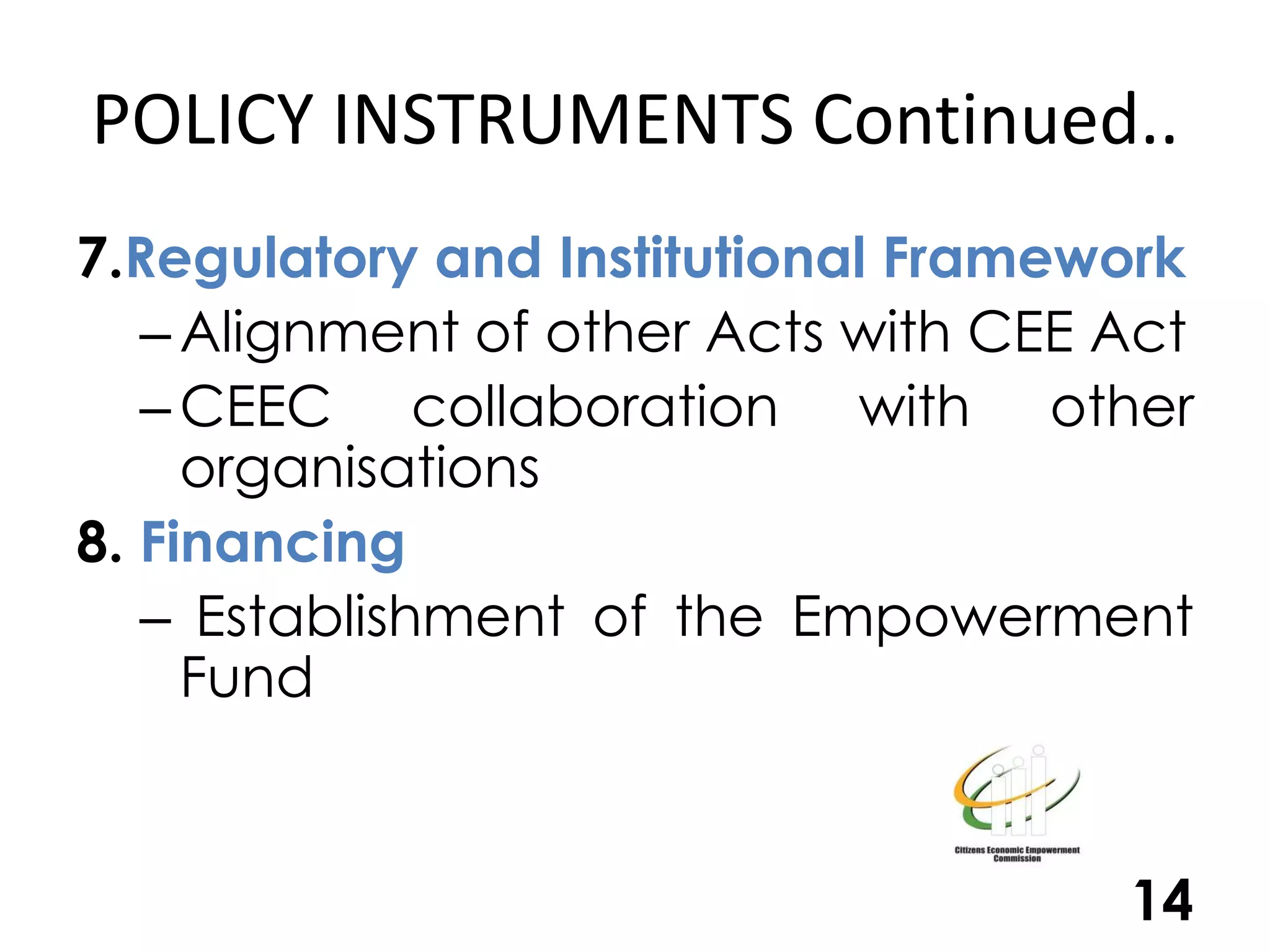 Nine pillars of empowerment part two | PPTX