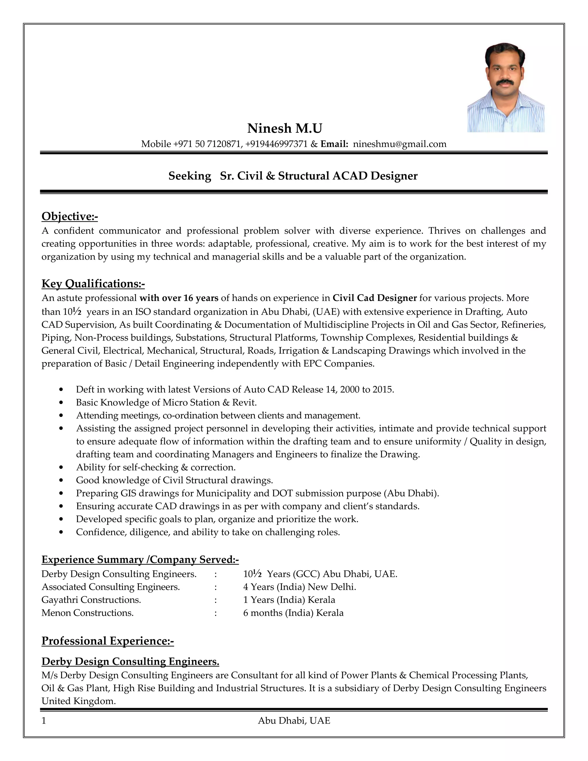 Ninesh mu cv | PDF