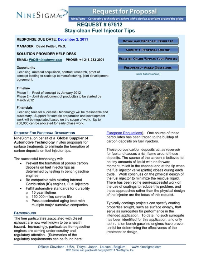 Avoiding Soot Formation at Fuel Injector Tip | PDF