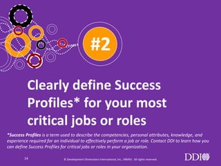 Nine Steps to Making Your Interviewing System World-Class | PDF