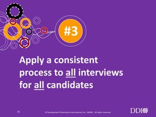 Nine Steps to Making Your Interviewing System World-Class | PDF