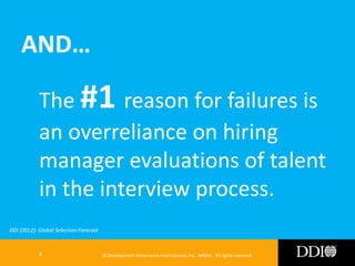 Nine Steps to Making Your Interviewing System World-Class | PDF