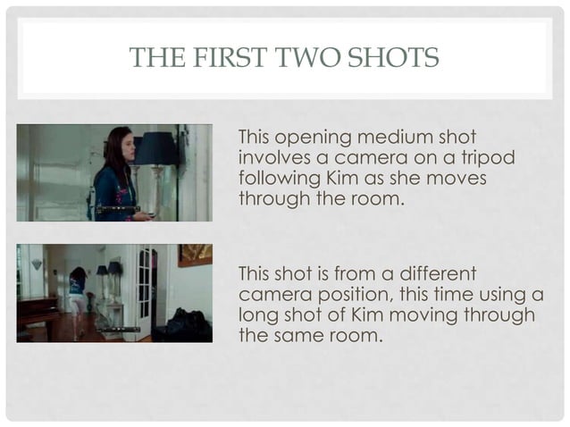 Nine taken shots analysis | PPT