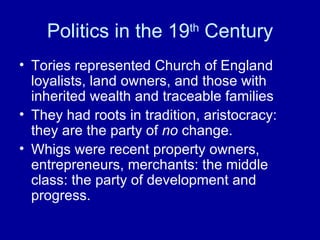 Nineteenth century history and culture | PPT