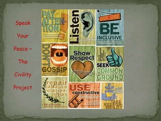 Nine tools of civility | PPTX