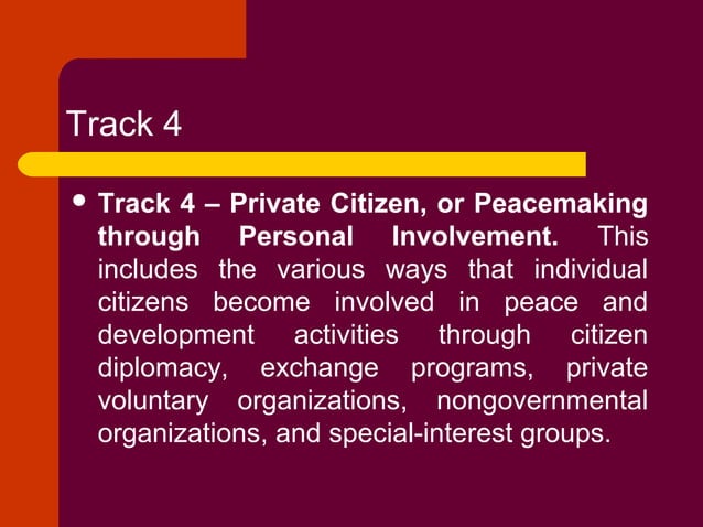 NINE TRACKS IN THE MULTI-TRACK SYSTEM | PPT | Religion & Spirituality