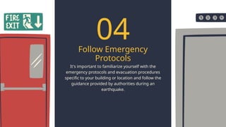 Nine Useful Earthquake Preparedness Tips Educational Presentation in ...