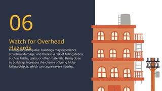 Nine Useful Earthquake Preparedness Tips Educational Presentation in ...