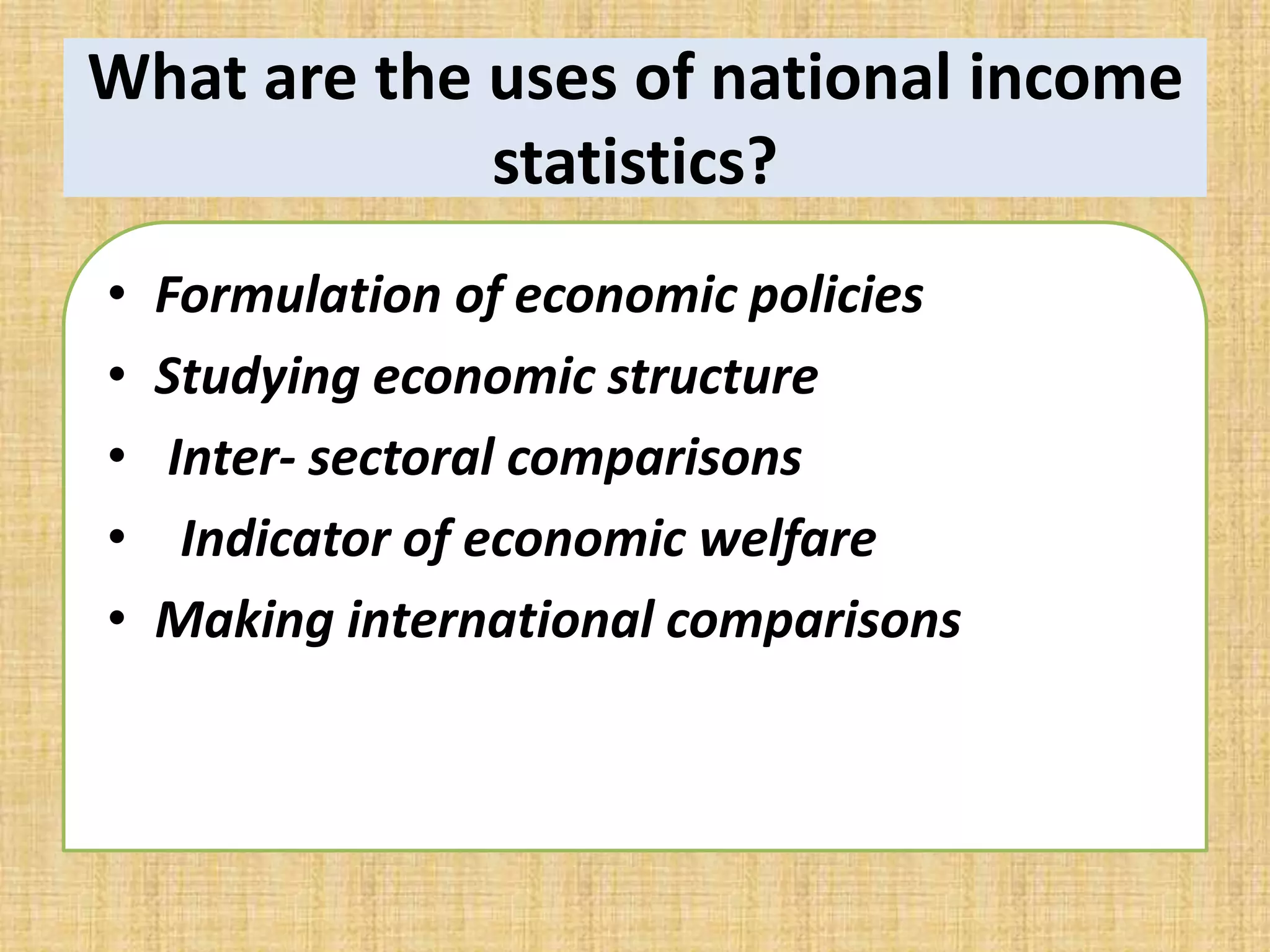 NATIONAL INCOME PPT | PPTX