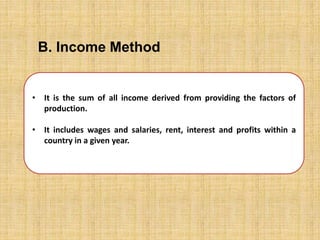 NATIONAL INCOME PPT | PPTX