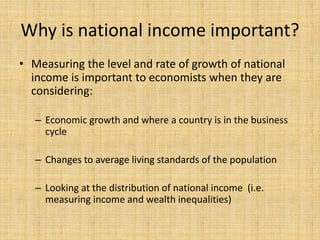 NATIONAL INCOME PPT | PPTX