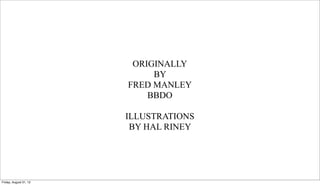 Nine ways to improve an ad | PPT