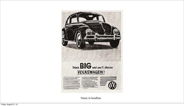 Nine ways to improve an ad | PPT