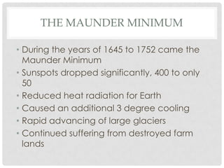 Ning posting the little ice age | PPT