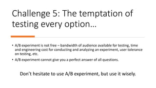 Fighting the hippo - Get A/B experiments right | PPT