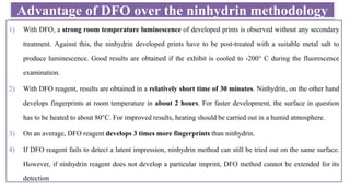 Ninhydrin Analogs | PPTX