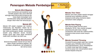 Metode dan Teknik Pembelajaran | PPTX