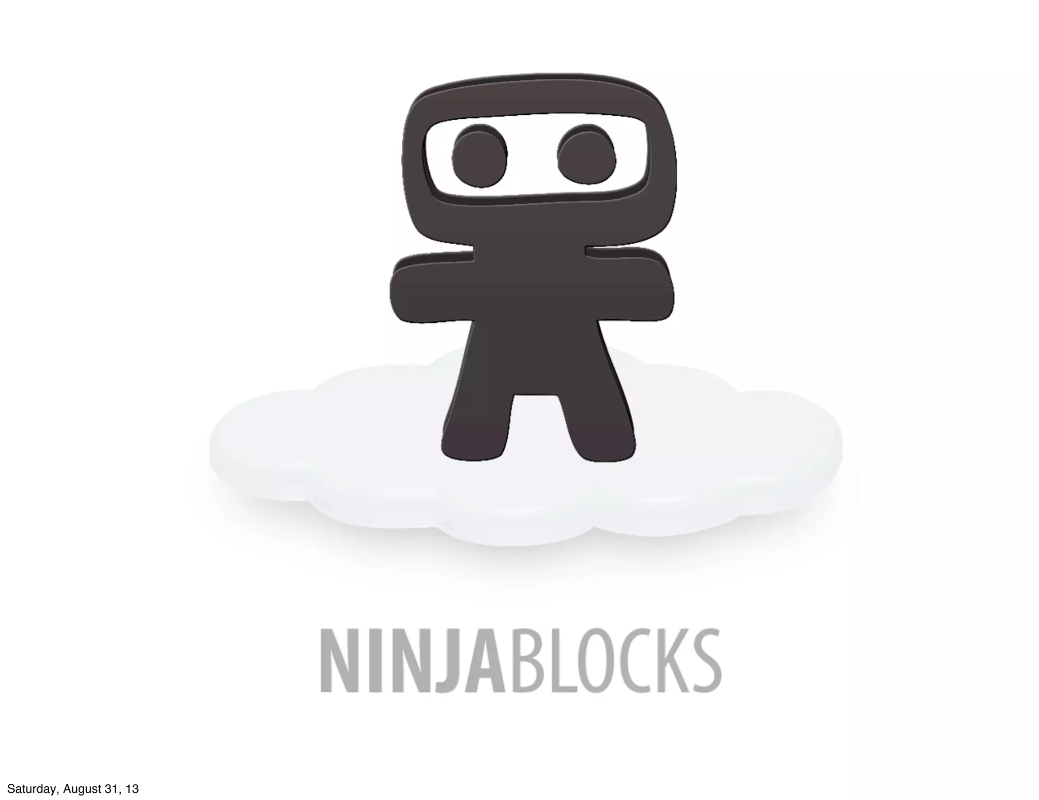 Ninja Blocks Introduction | PDF