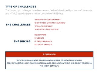 JScrambler Ninja challenge | PDF