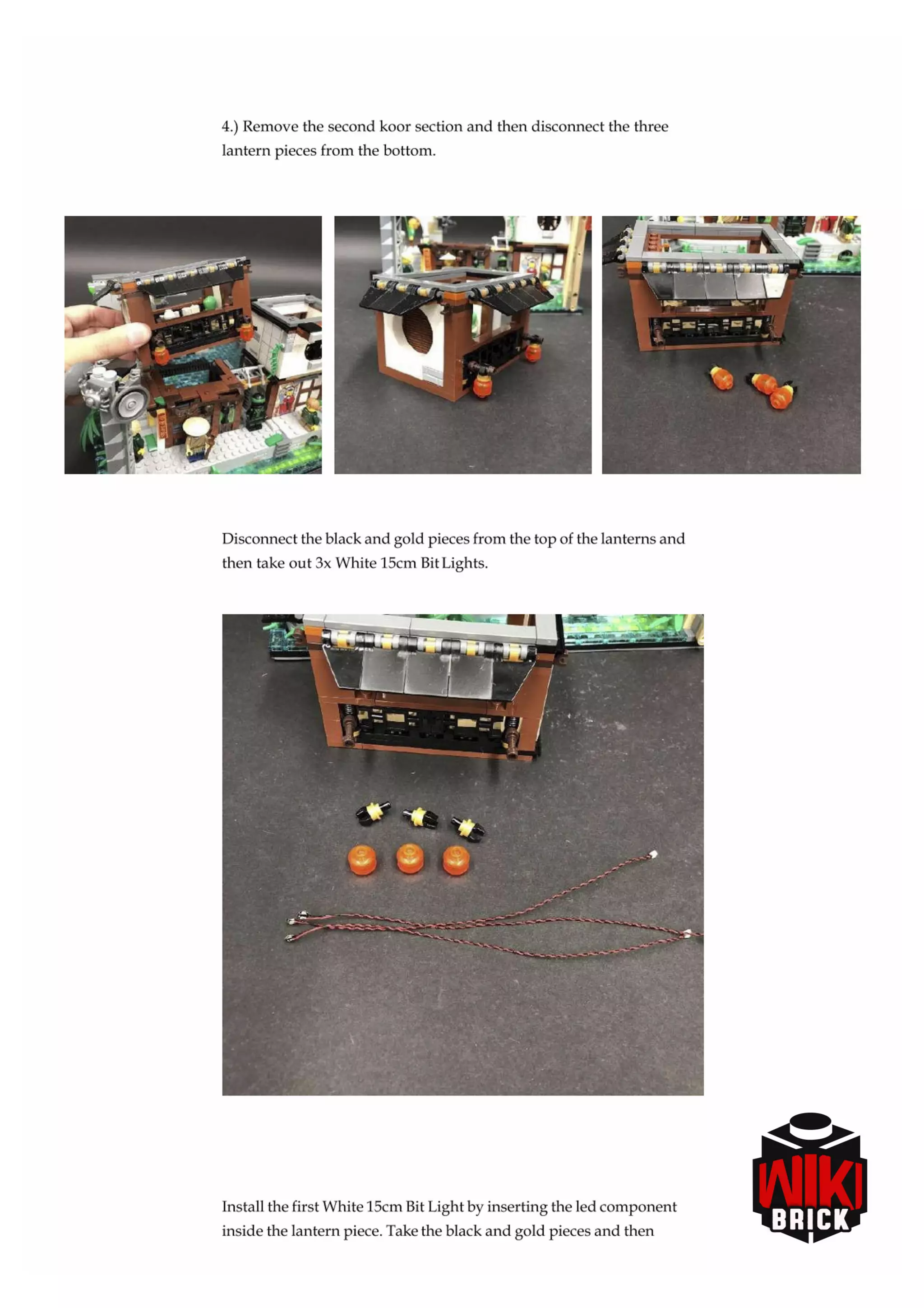 Manual Instruction Led Light for LEGO 70620 Ninjago City Brick Kits | PDF