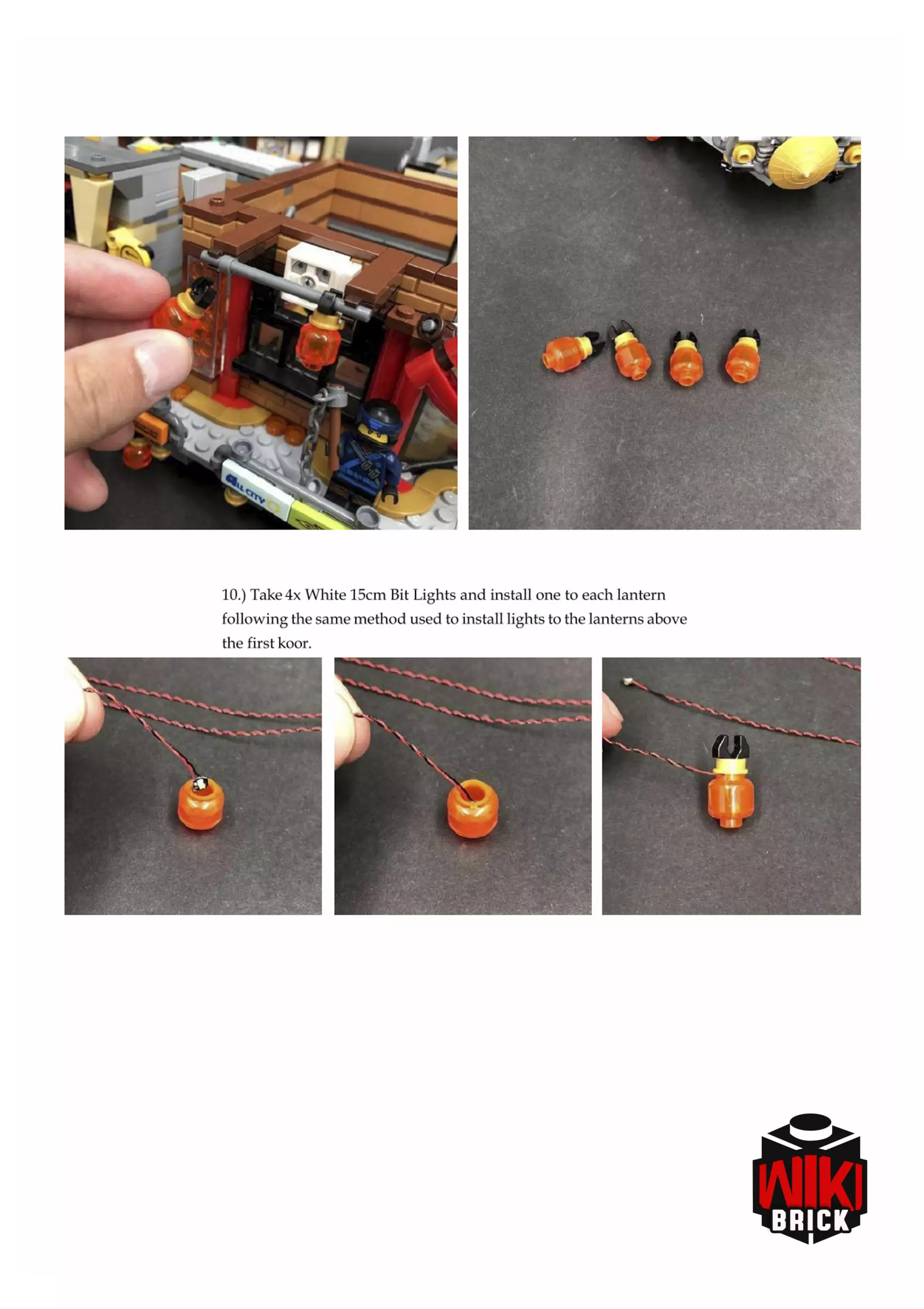 Manual Instruction Led Light for LEGO 70620 Ninjago City Brick Kits | PDF