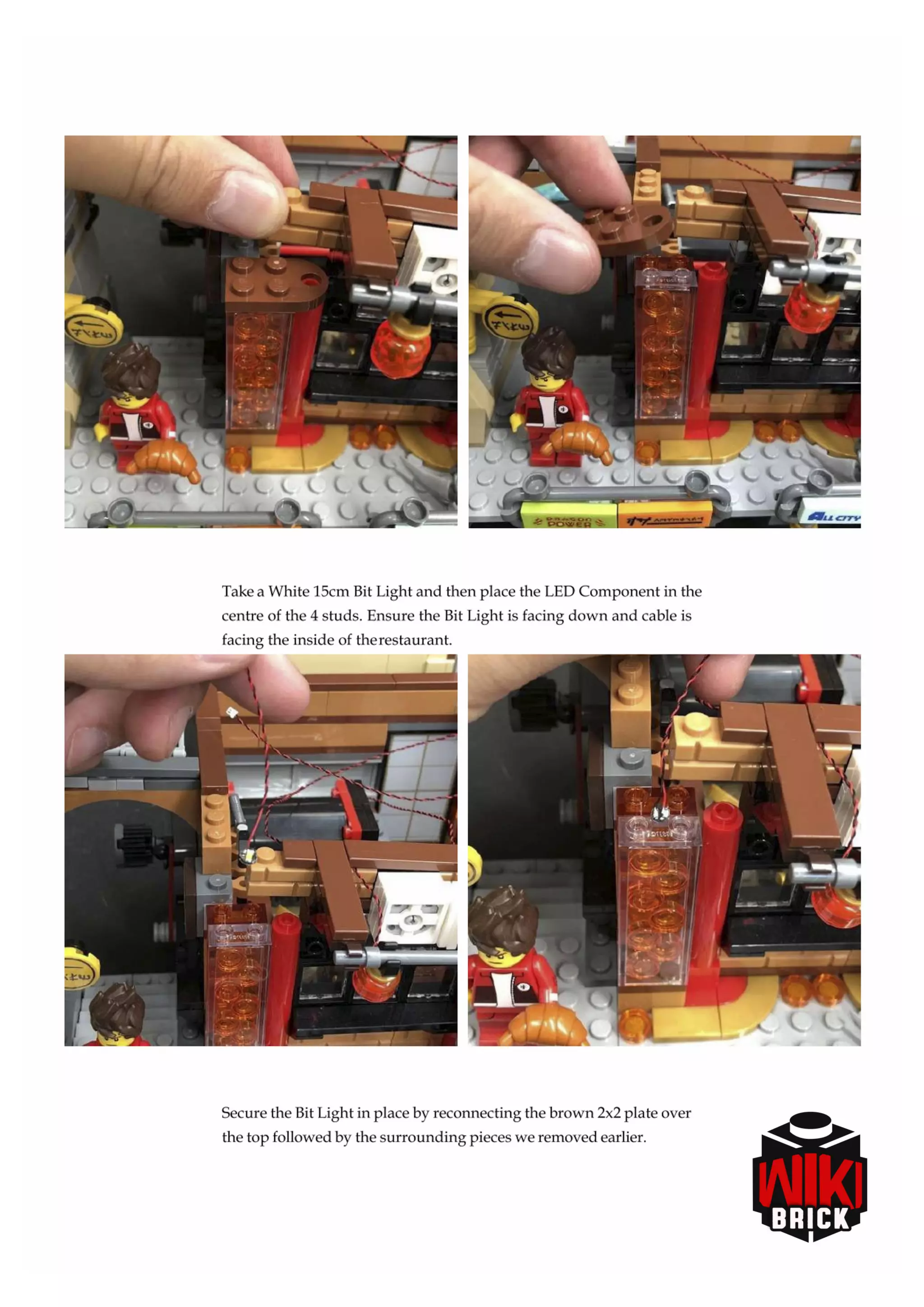 Manual Instruction Led Light for LEGO 70620 Ninjago City Brick Kits | PDF