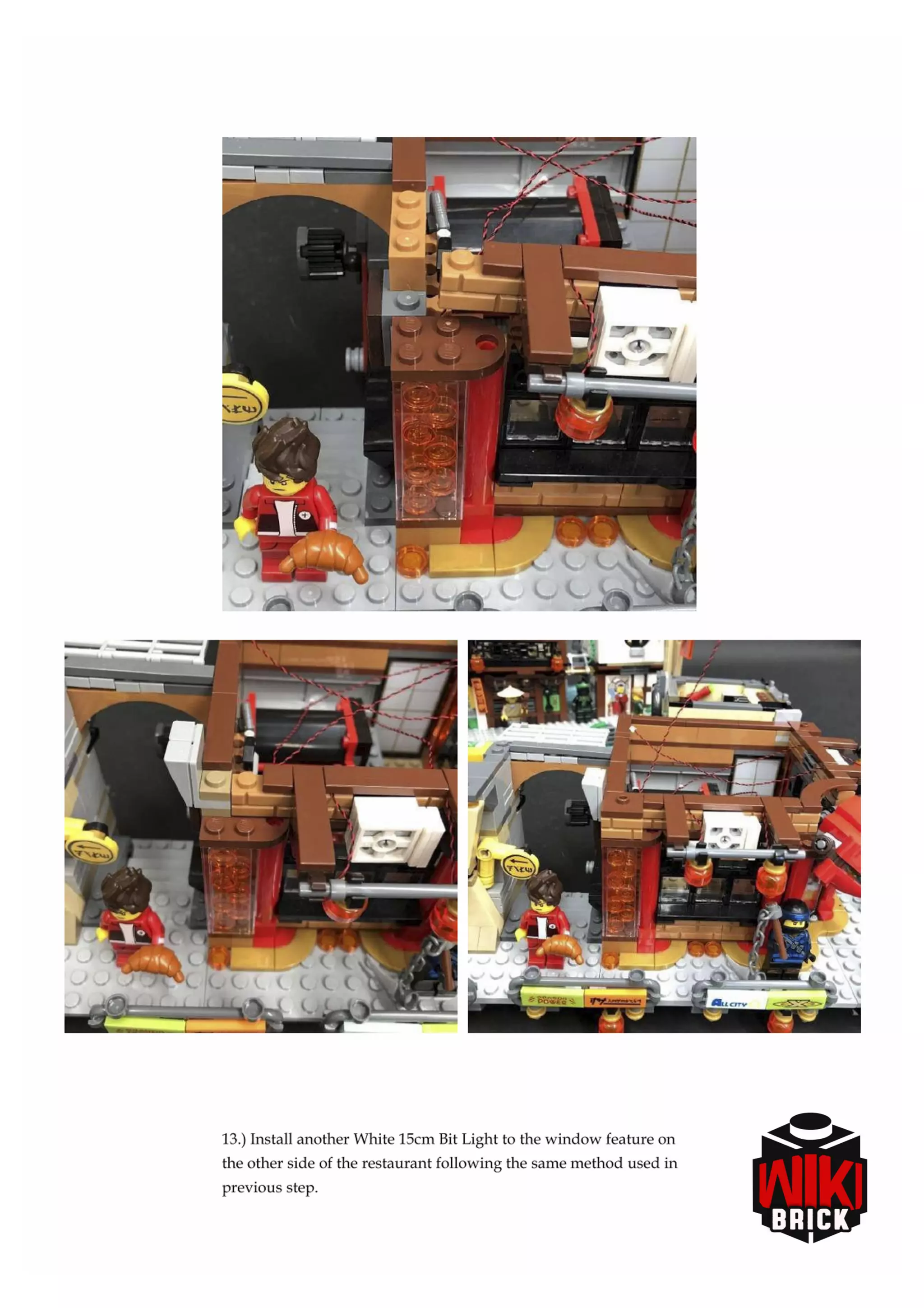 Manual Instruction Led Light for LEGO 70620 Ninjago City Brick Kits | PDF