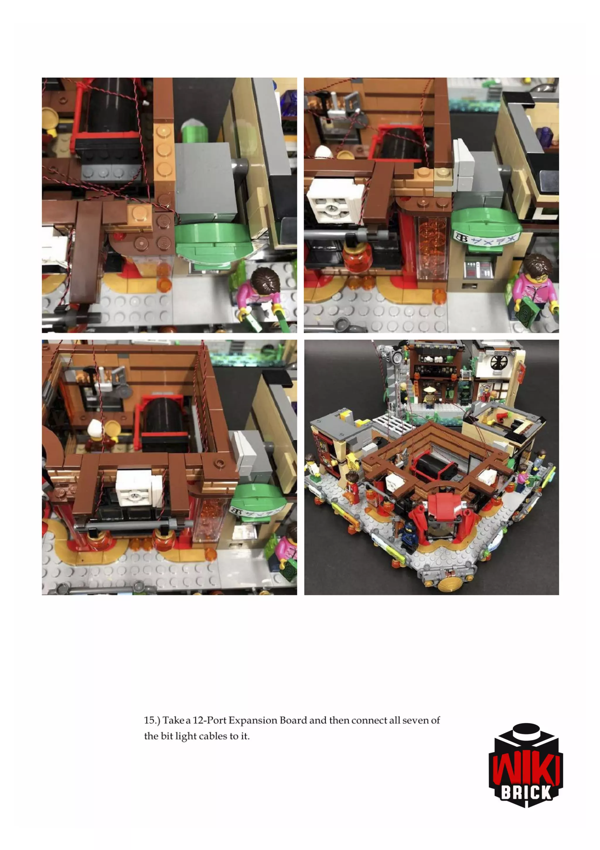 Manual Instruction Led Light for LEGO 70620 Ninjago City Brick Kits | PDF
