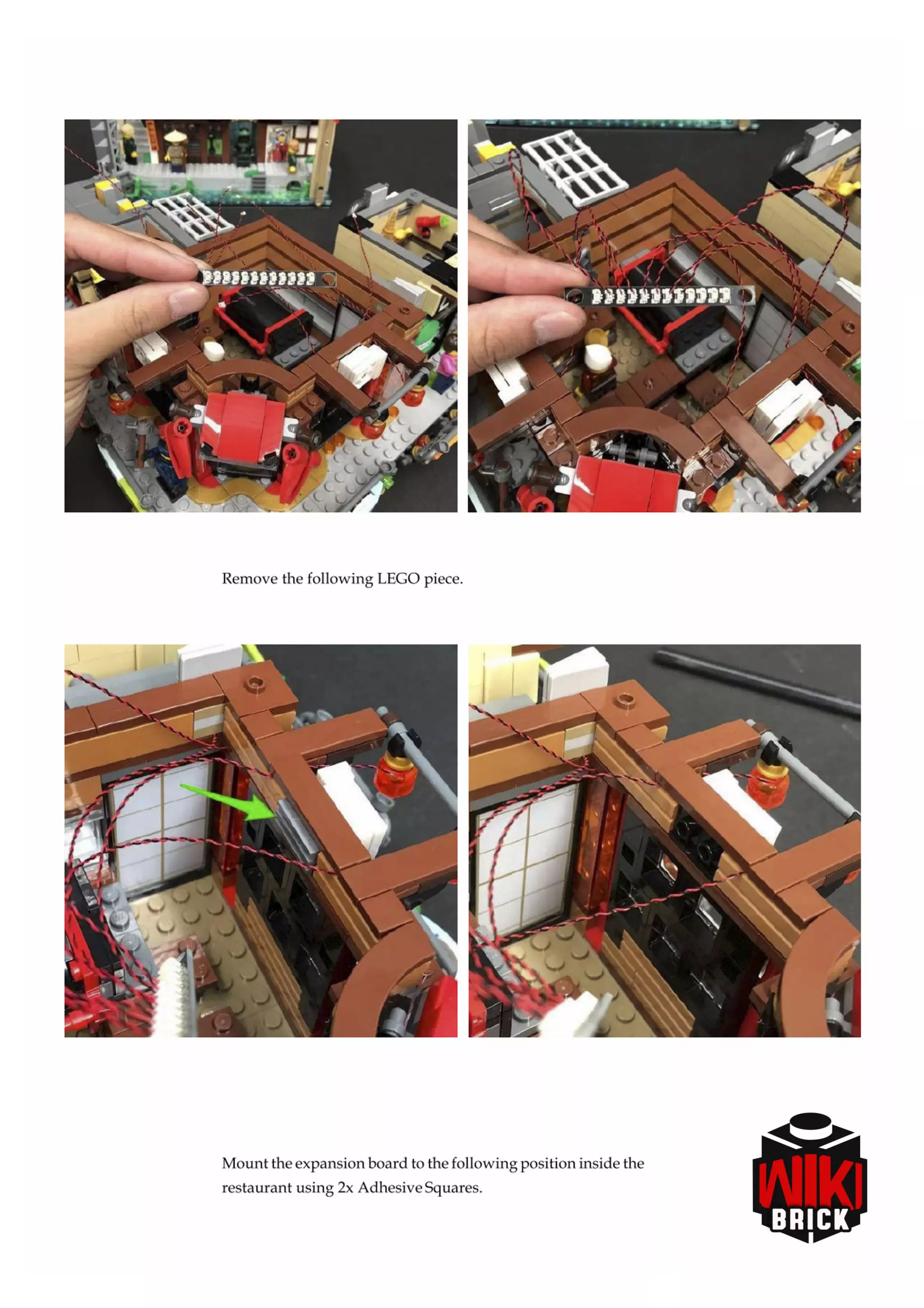 Manual Instruction Led Light for LEGO 70620 Ninjago City Brick Kits | PDF