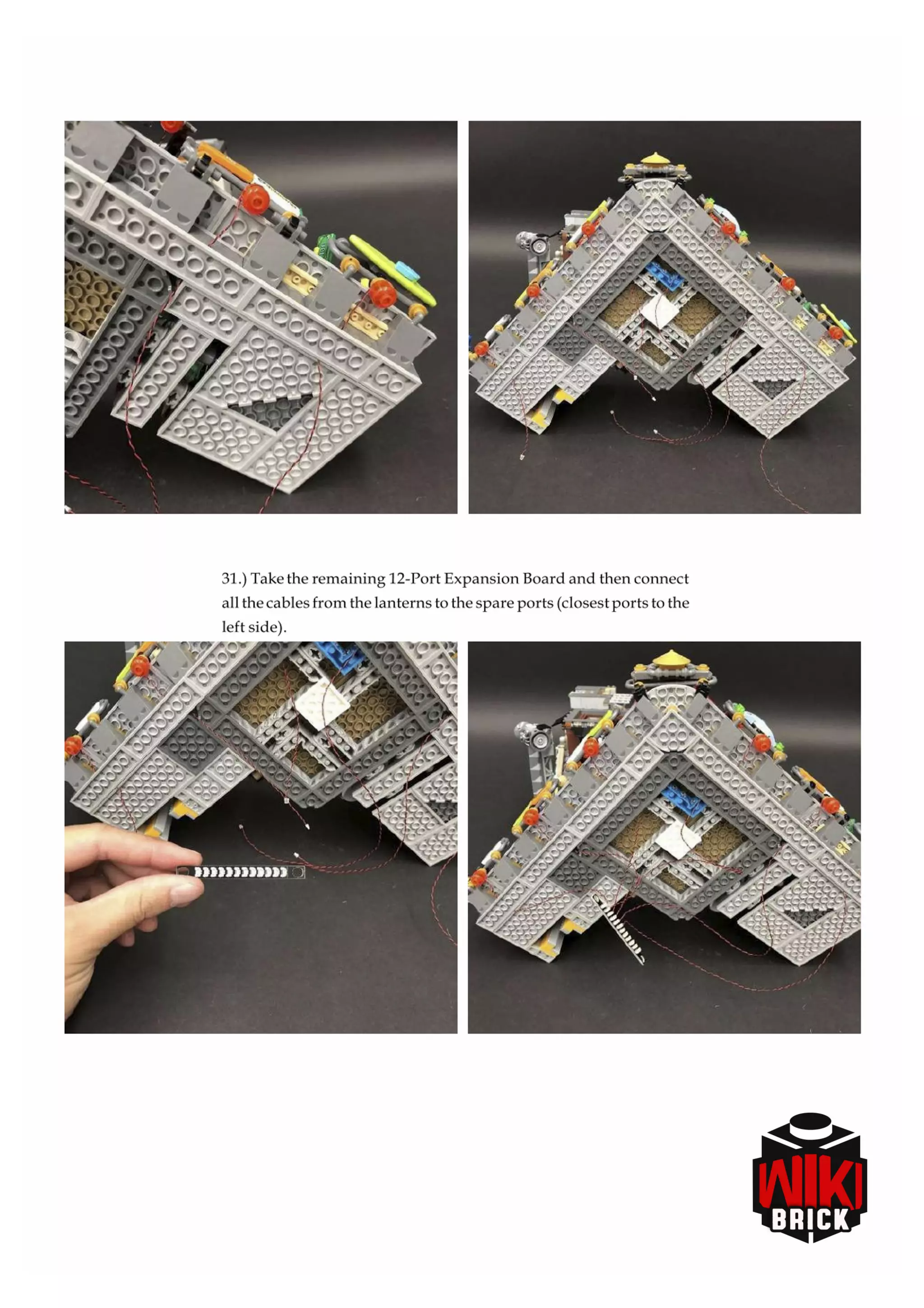 Manual Instruction Led Light for LEGO 70620 Ninjago City Brick Kits | PDF