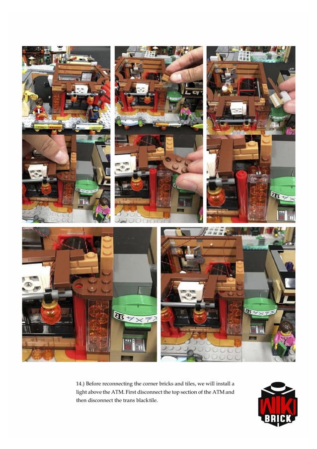Manual Instruction Led Light for LEGO 70620 Ninjago City Brick Kits | PDF