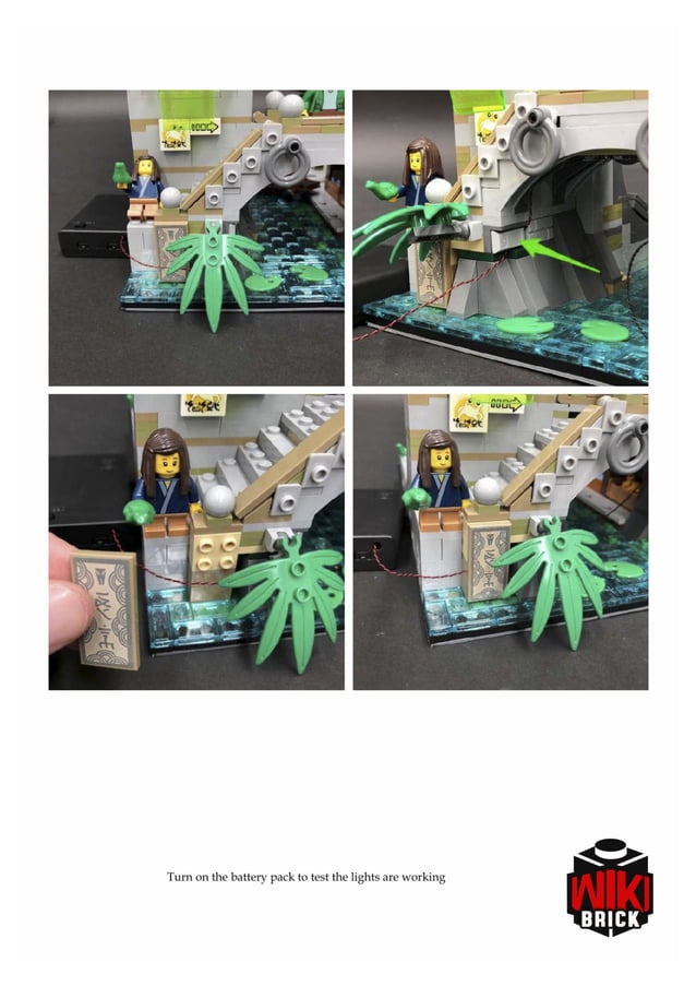 Manual Instruction Led Light for LEGO 70620 Ninjago City Brick Kits | PDF