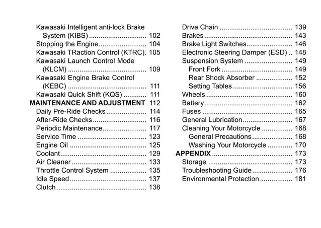 Kawasaki Ninja H2R service manual | PDF | Motorcycles | Automotive