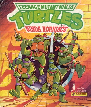Ninja Kornjače (1).pdf panini Sticker... | PDF