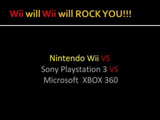 Nintendo Wii | PPT
