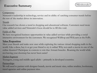 Nintendo Avenues For Growth Hult2010 | PDF