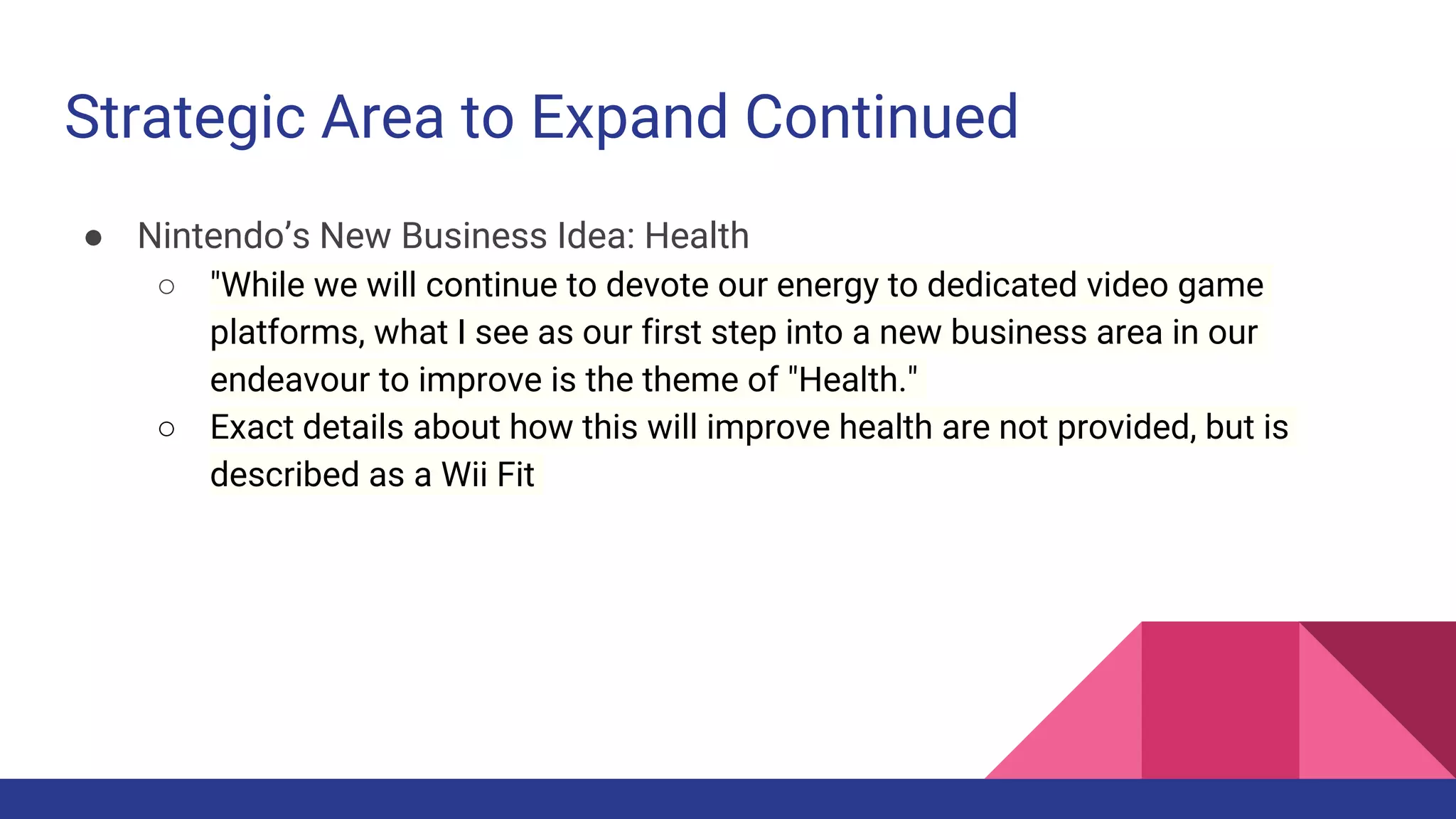 Nintendo business development | PPTX | Console Games | Video Gaming