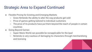 Nintendo business development | PPTX | Console Games | Video Gaming