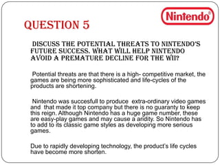 Nintendo Case Study | PPT
