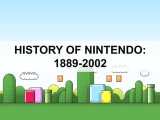 Nintendo's Disruptive Strategy | PPTX