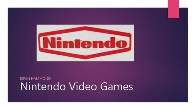 Nintendo marketing plan | PPTX