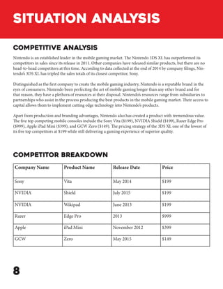 Nintendo Marketing Plan | PDF | Home Entertainment Systems | Consumer ...