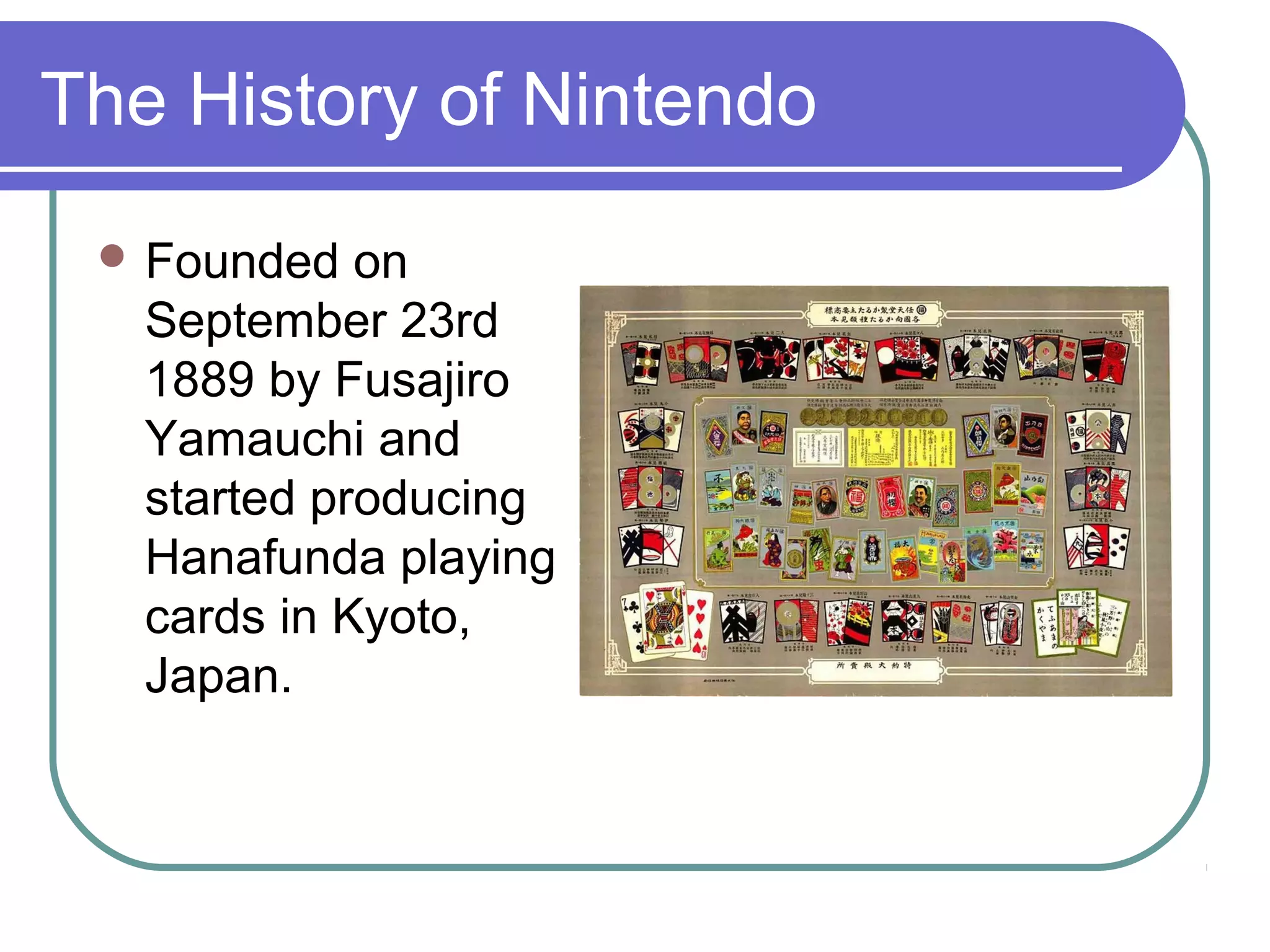 The History of Nintendo (completed) | PPT