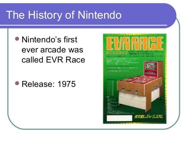 The History of Nintendo (completed)