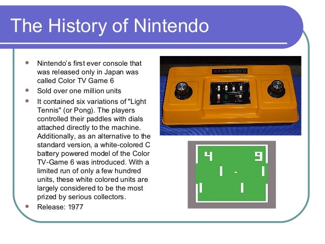 The History of Nintendo (completed)