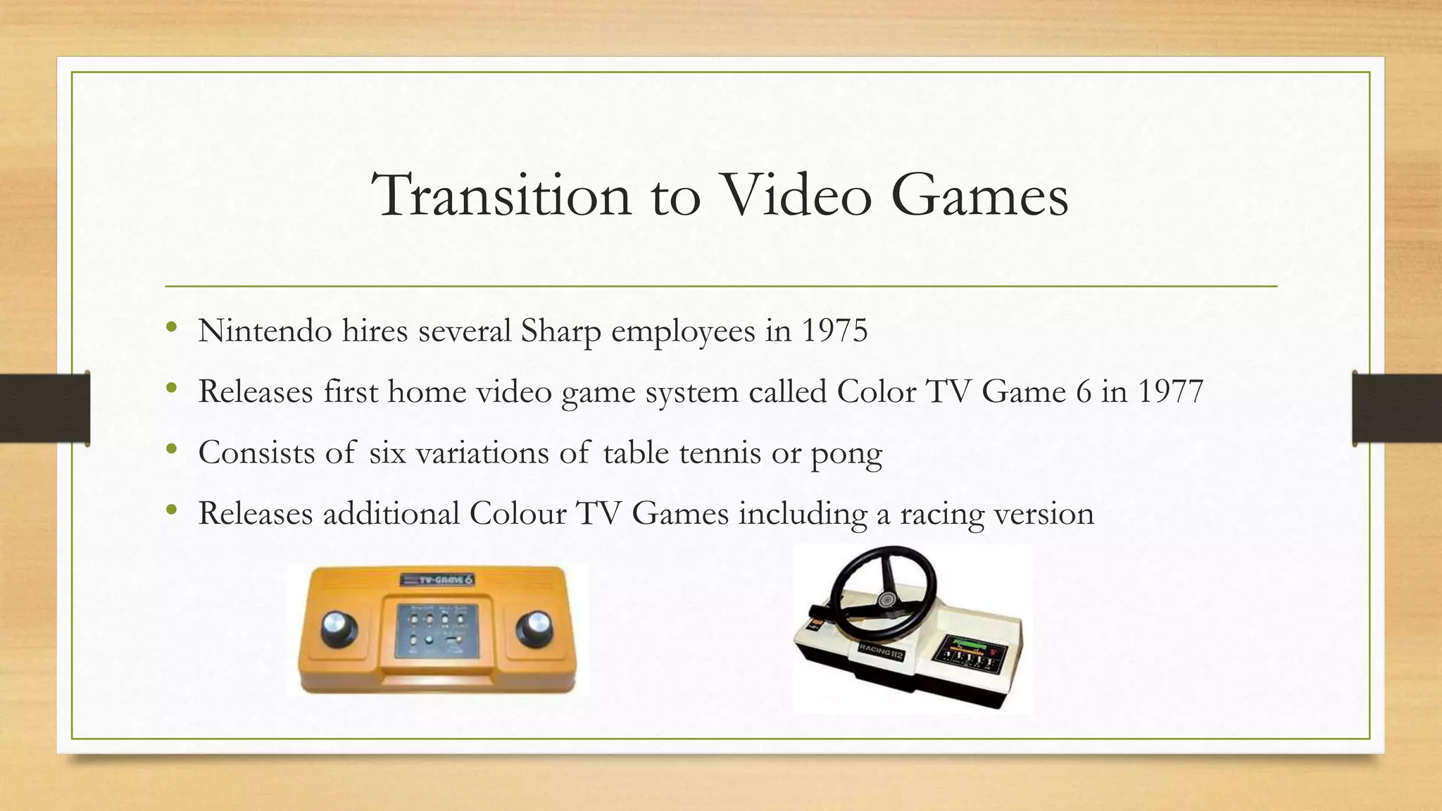 Nintendo presentation | PPTX